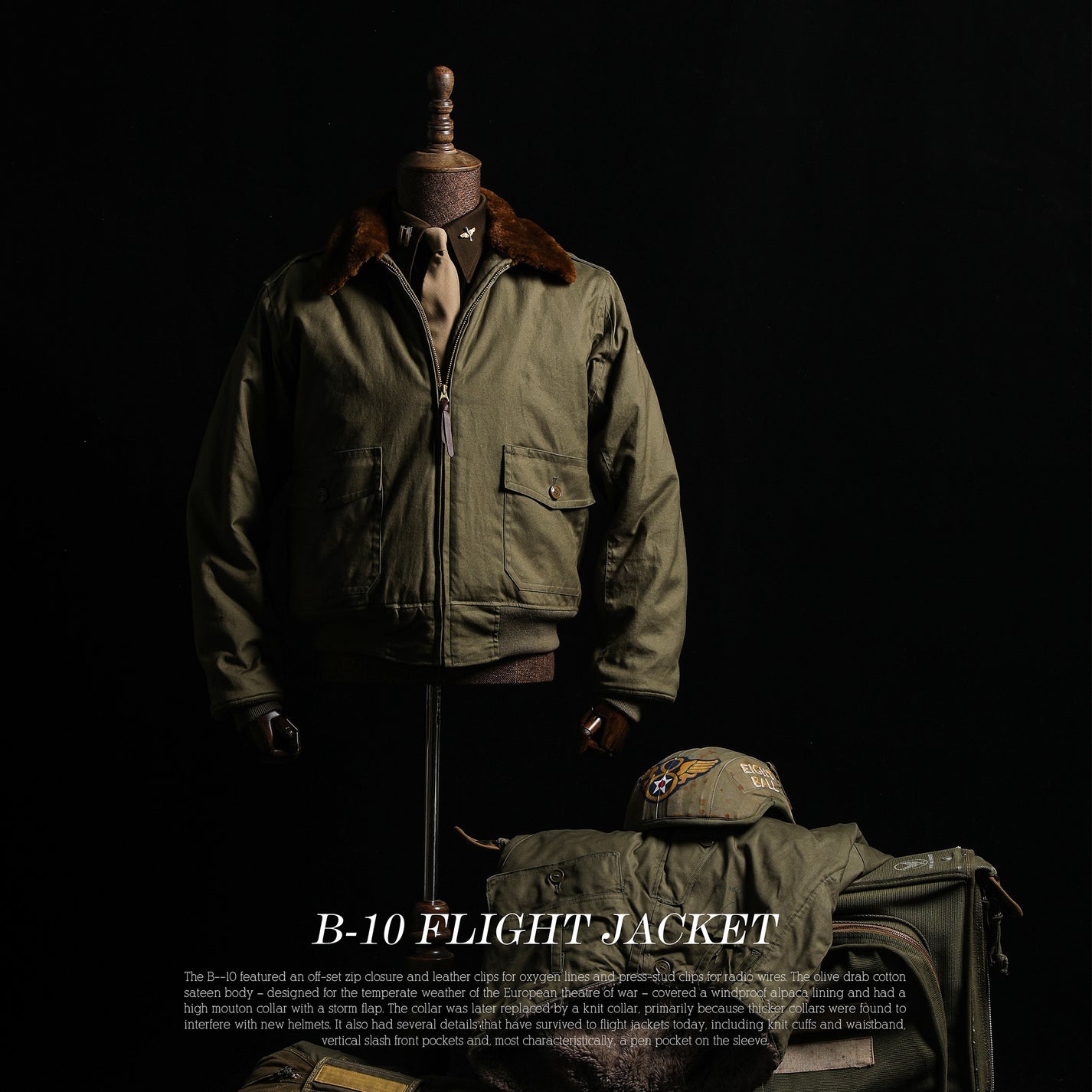 B-10 FLIGHT JACKET – GIZEMO